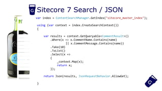 SUGCon 2014 Sitecore MVC | PPTX