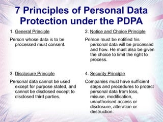 Personal Data Protection in Malaysia | PPT
