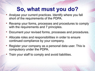 Personal Data Protection in Malaysia | PPT