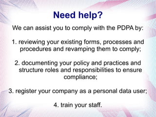 Personal Data Protection in Malaysia | PPT