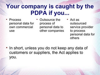 Personal Data Protection in Malaysia | PPT