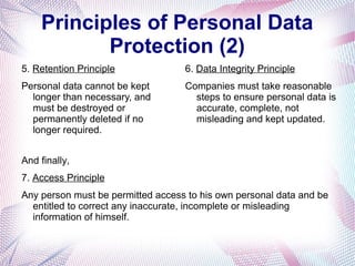 Personal Data Protection in Malaysia | PPT