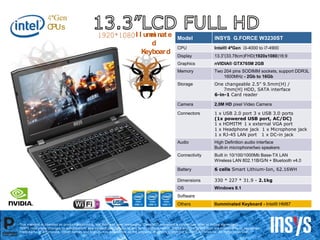 linear insys laptops 2014 Q1 | PPTX | Laptops | Computing