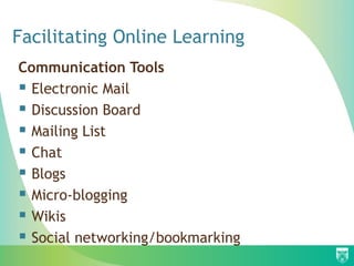 Preparing Online Materials: Understanding Foundations of Online ...