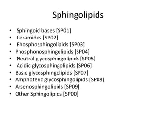 20140127 matthew - literature presentation - lipids | PPTX