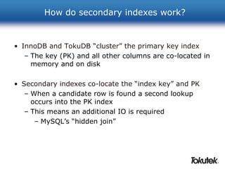 Get More Out of MySQL with TokuDB | PPT