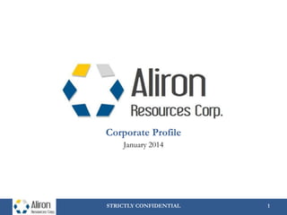 201401 aliron corporate | PDF