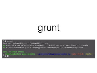 Native Desktop App with Node.js Webkit (HTML, CSS & Javascript) | PPT