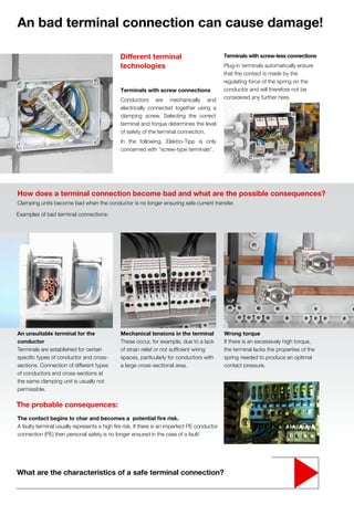The Elektro Tipp - Terminal Connection | PDF