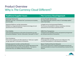 Financial Service Firms & The Currency Cloud | PPTX