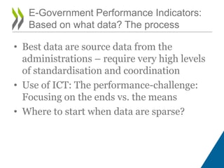 OECD GOV e-government performance | PPT