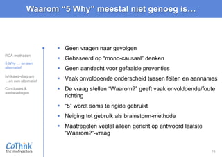 Waarom 5 why niet genoeg is... | PDF