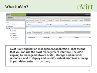 oVirt introduction | PDF