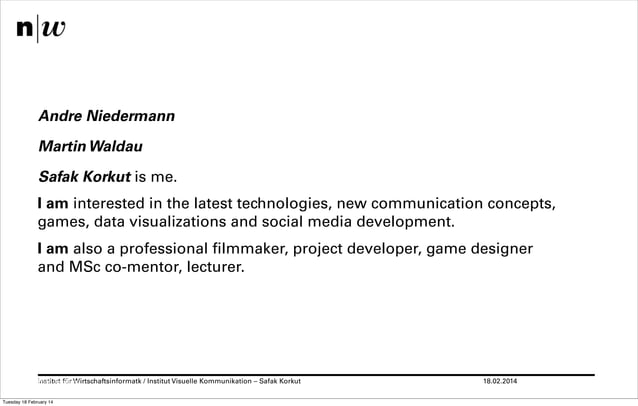 Introducing Digital Media Course (18 Feb 2014) | PPT