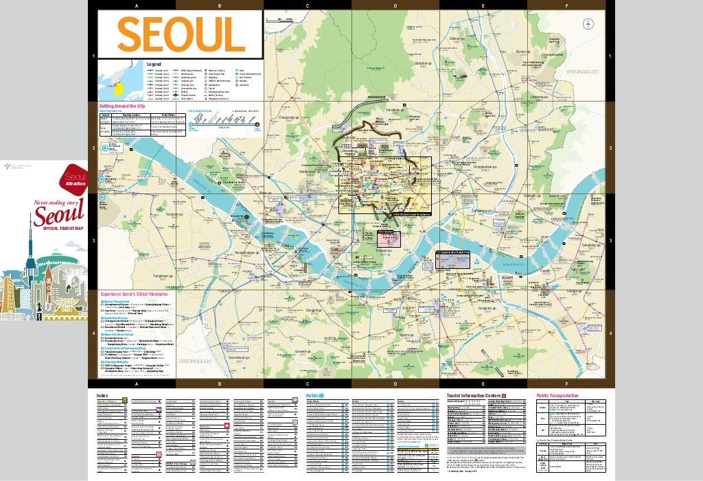 Seoul Official Tourist Map