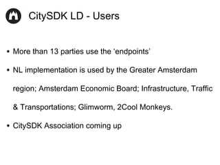 CitySDK Linked Data API | PPT