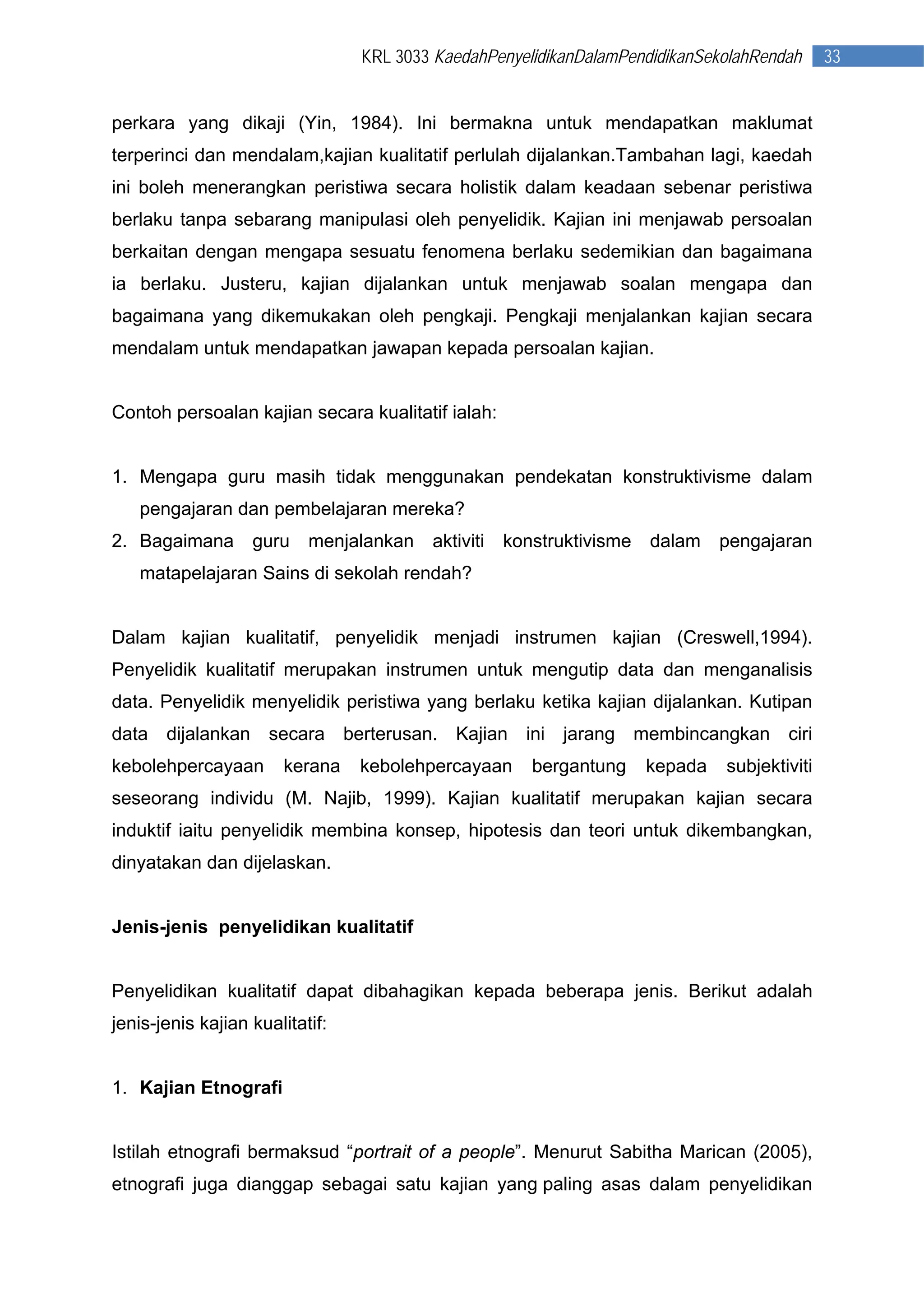 kaedah penyelidikan dalam pendidikan | PDF