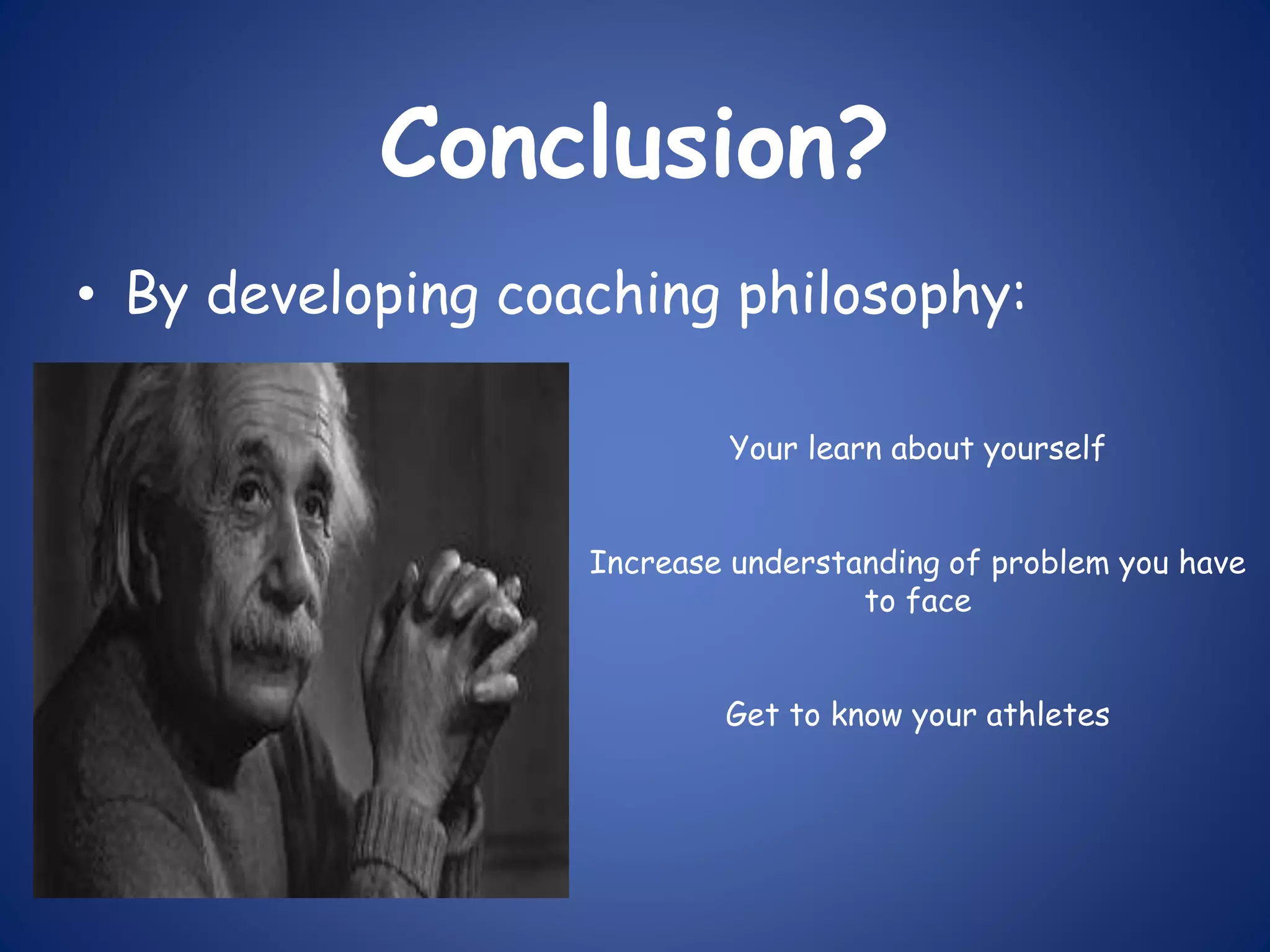 coaching philosophy | PPTX