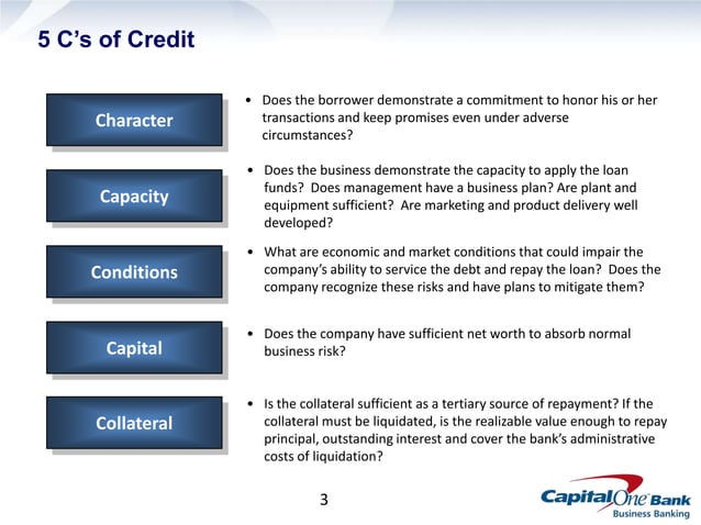 Lending: From a Banker's Viewpoint | PPT