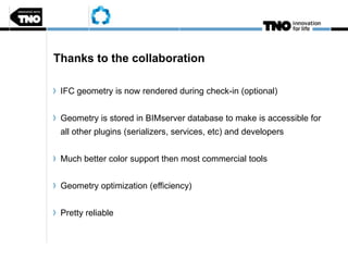 Introduction to open source BIM tools from opensourcebim.org