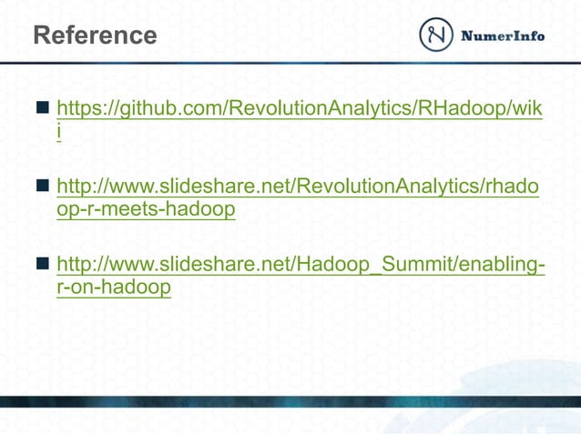 Big Data Analysis With RHadoop | PPT
