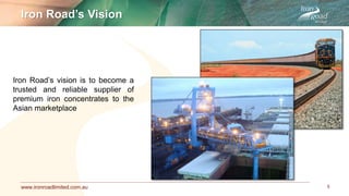 Iron Road - Definitive Feasibility Study Presentation | PDF