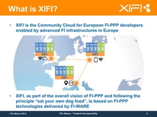 XIFI: how we did federate different FI infrastructures | PPT