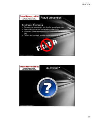 How to Use Data Analytics to Detect Fixed Asset and Inventory Fraud | PDF | Web Conferencing ...