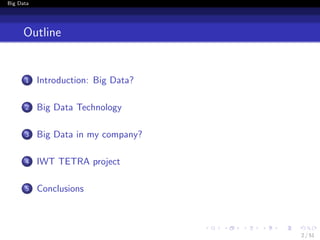 Big Data: an introduction | PDF