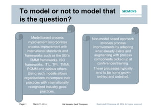 Why would you want to improve your test process using TPI or TMMi? | PPT