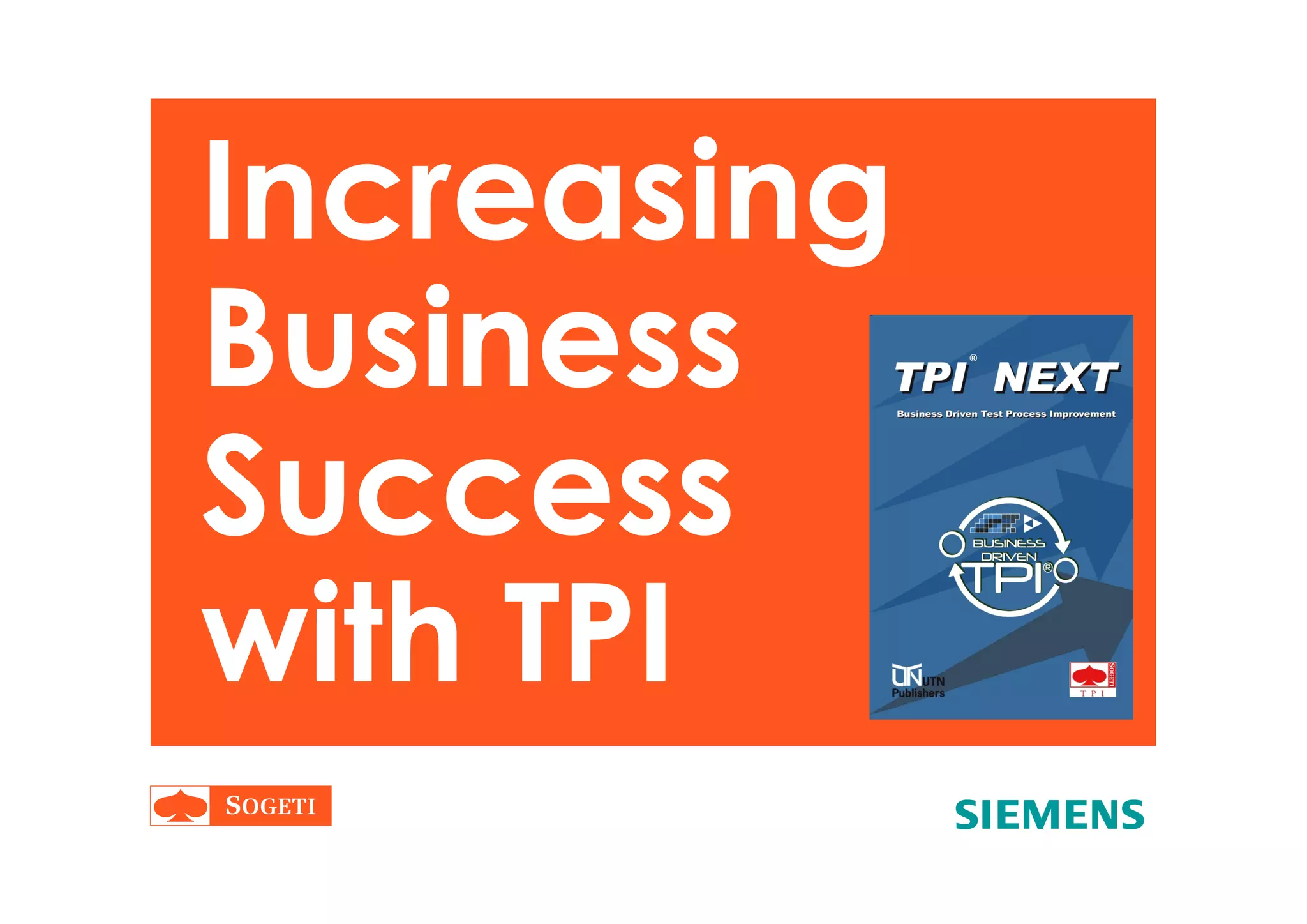 Increasing business success with TPI NEXT and PointZERO | PDF