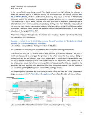 biogas calculation guide v3 | PDF