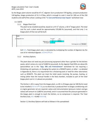 biogas calculation guide v3 | PDF