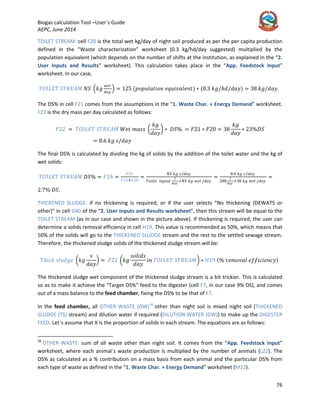 biogas calculation guide v3 | PDF