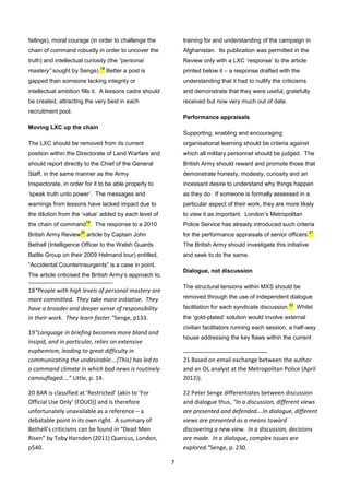 LEARNING LESSONS THE HARD WAY - THE BRITISH ARMY'S EXPERIENCE | DOCX