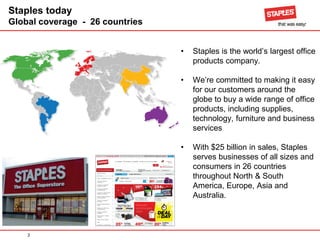 20140409 sap innovation forum staples bi road to hana | PPT