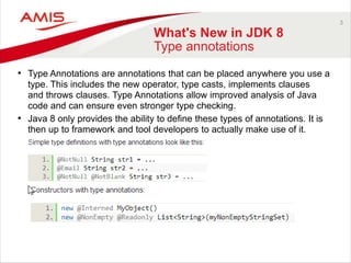 Introduction of Java 8 with emphasis on Lambda Expressions and Streams | PPT