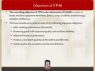 Total Productive Maintenance (TPM) | PPT