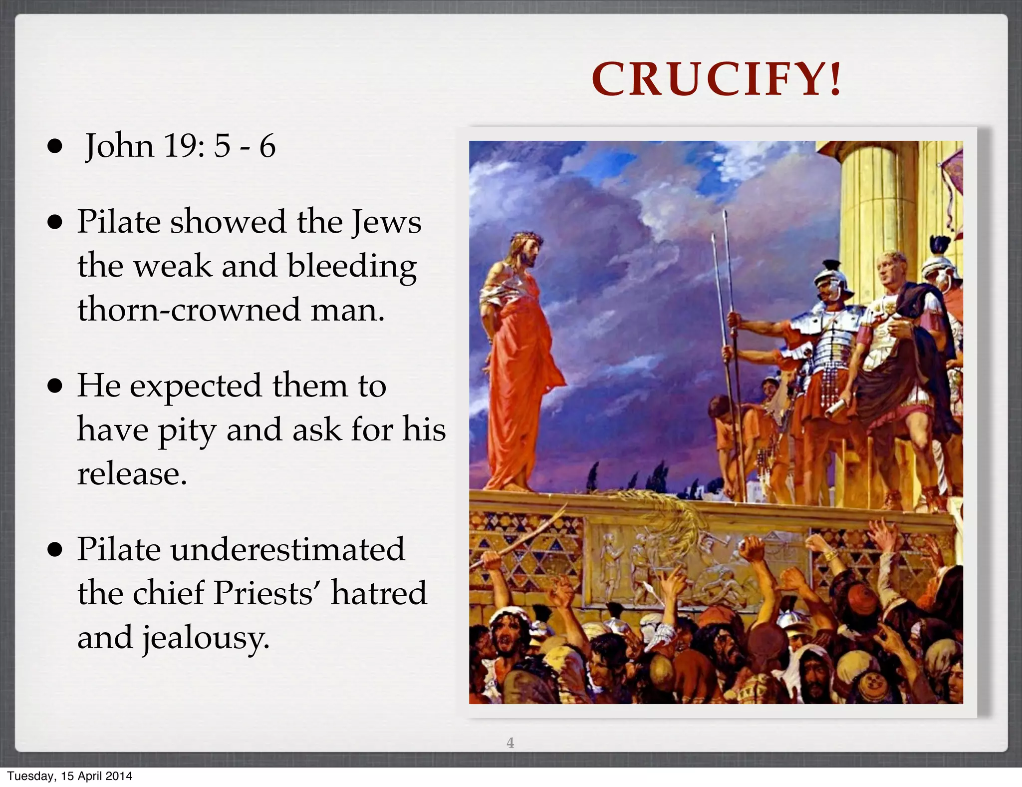 Passion of Christ Part 3 - The Death and Burial Of Jesus | PDF