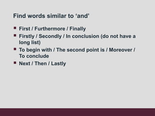 20140416 acsc writing4-mainbodypp-u (2) | PPT | Education