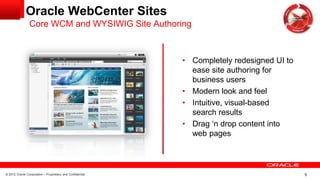 Oracle Web Center Overview | PDF
