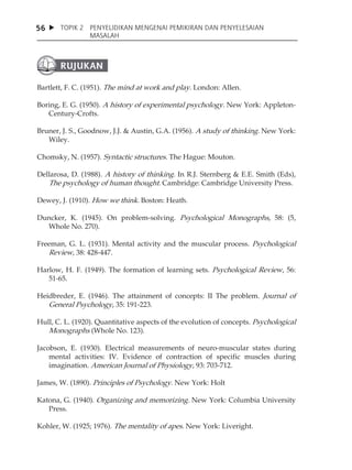 20140418084847 sbfs1103 topik 2 penyelidikan mengenai pemikiran dan penyelesaian masalah | PDF