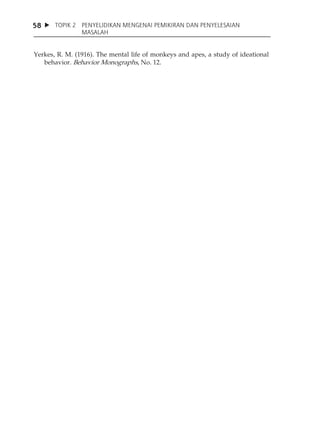 20140418084847 sbfs1103 topik 2 penyelidikan mengenai pemikiran dan penyelesaian masalah | PDF