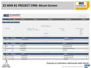 Addon SAP Business One: Z3 B1 Web Project CRM | PDF