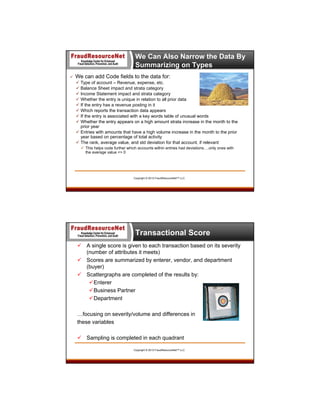 Effective General Ledger and Journal Entry Fraud Detection Using Data ...
