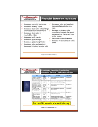 Effective General Ledger and Journal Entry Fraud Detection Using Data ...
