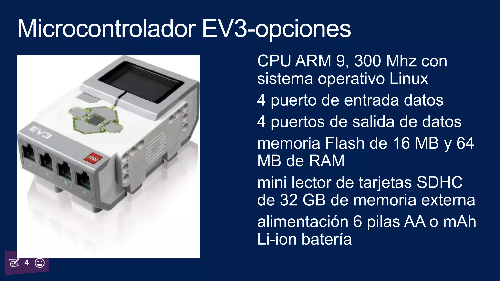 Programming The Lego Mindstorms Ev3 With C Pptx