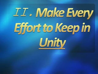Walk in Unity | PPT