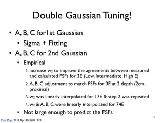 Dose Algorithm for Scanning Proton | PPT