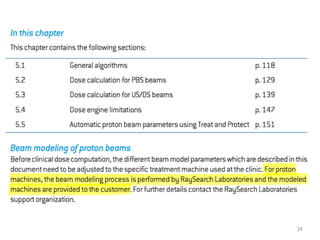 Dose Algorithm for Scanning Proton | PPT